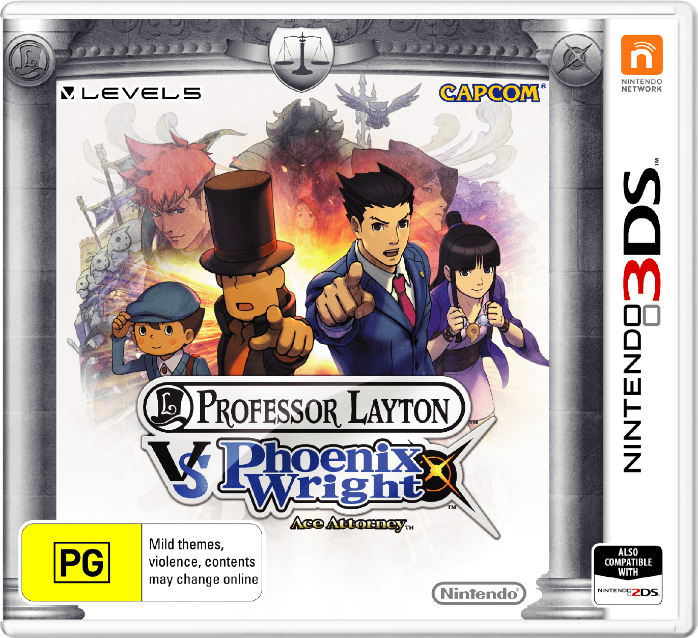 Professor Layton vs. Phoenix Wright: Ace Attorney - Nintendo 3DS - Games - Nintendo